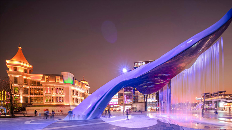 Central Square Facade Renovation Scenic Or Park Lighting - Buy park ...