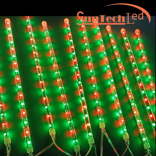 RGBW Addressable LED Tube Light 360 Degree - Shenzhen Suntech Company ...