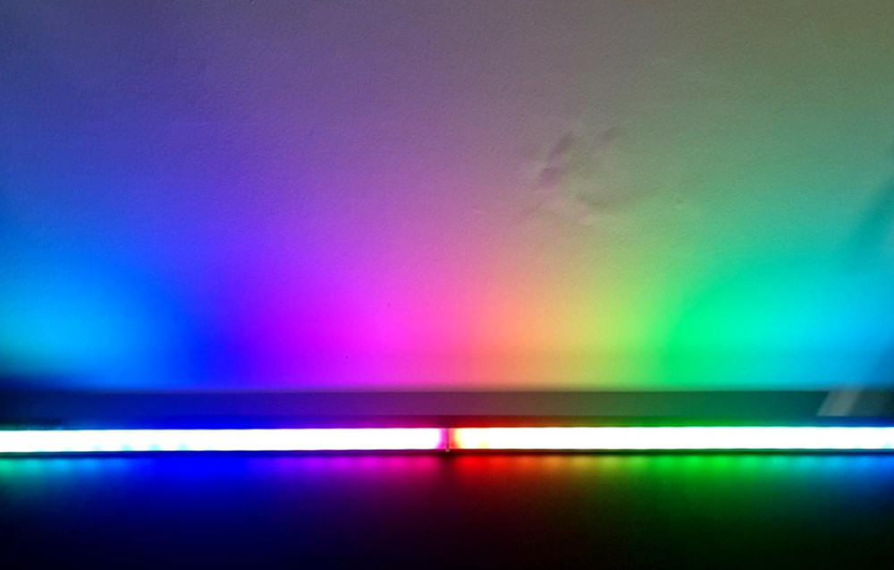 2M Rainbow Tube 360 Degree RGB Colorful LED Photography Light