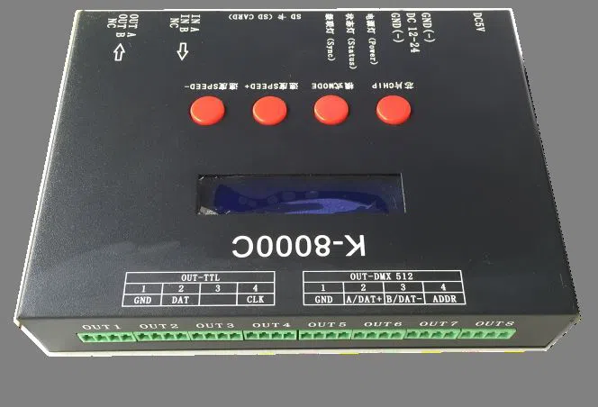 K-8000C LED Light Controller for DMX strip light - Buy China ...