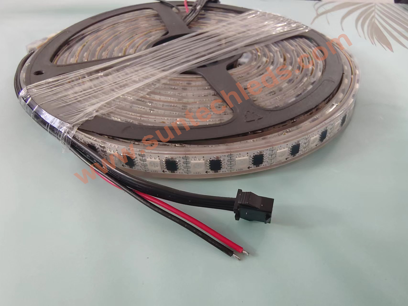 GS8208 RGB & DMX512 RGBW Strip Sent to Spain - Shenzhen Suntech Company ...