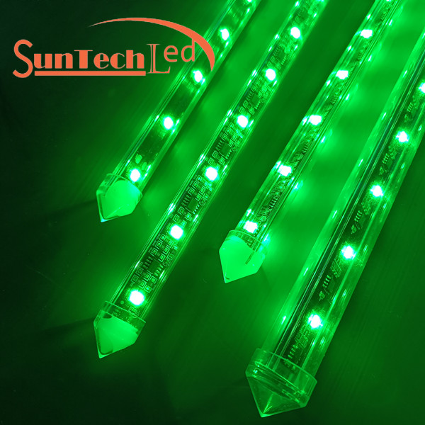 12V 20MM Diameter 32LEDs 64LEDs Addressable LED Tube Colored Meteor ...