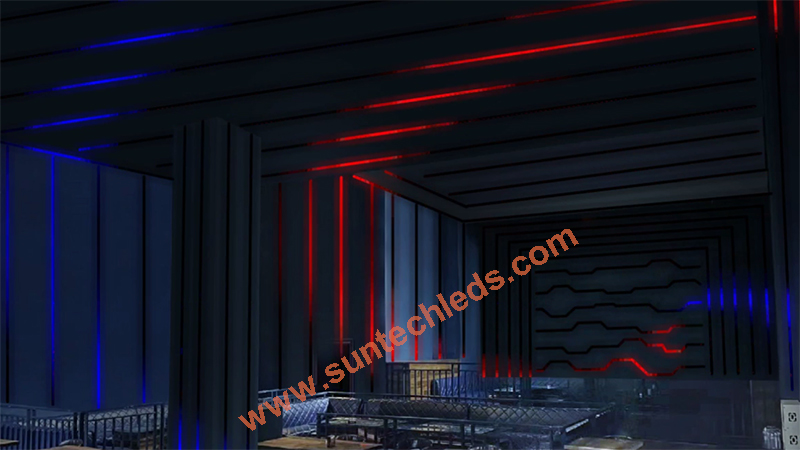 Interactive Bar Wall Dynamic RGBW Lighting Decoration - Buy smart ...