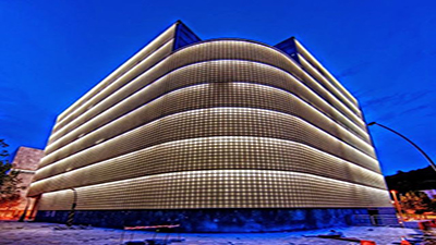 Deusto University Library Outdoor Curved Facade Lighting - Buy Curved ...