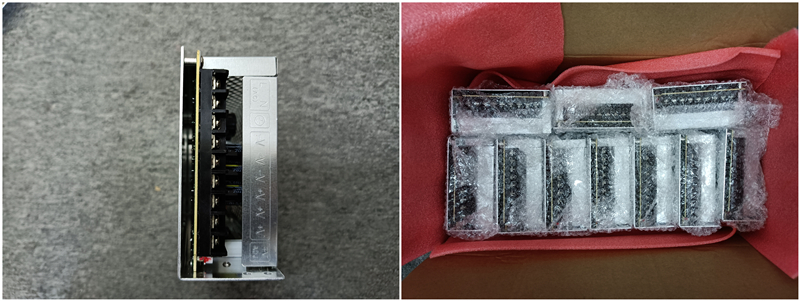 SK6812 RGBW Addressable LED strip and 200W 5V Power Supply are ready ...