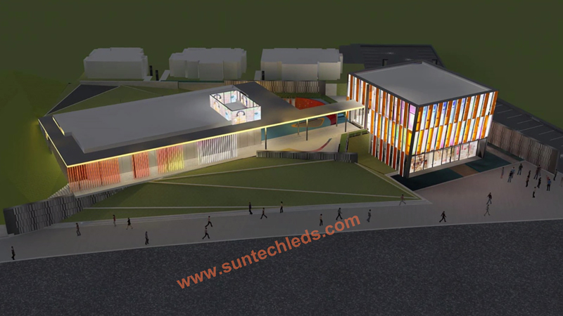 Color Kinetics Landmark Building RGB Facades Lighting - Buy ...