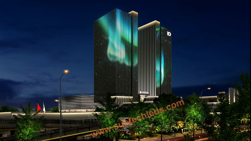 Smart Center Landmark Building Lighting - Buy LED Landmark Lighting ...