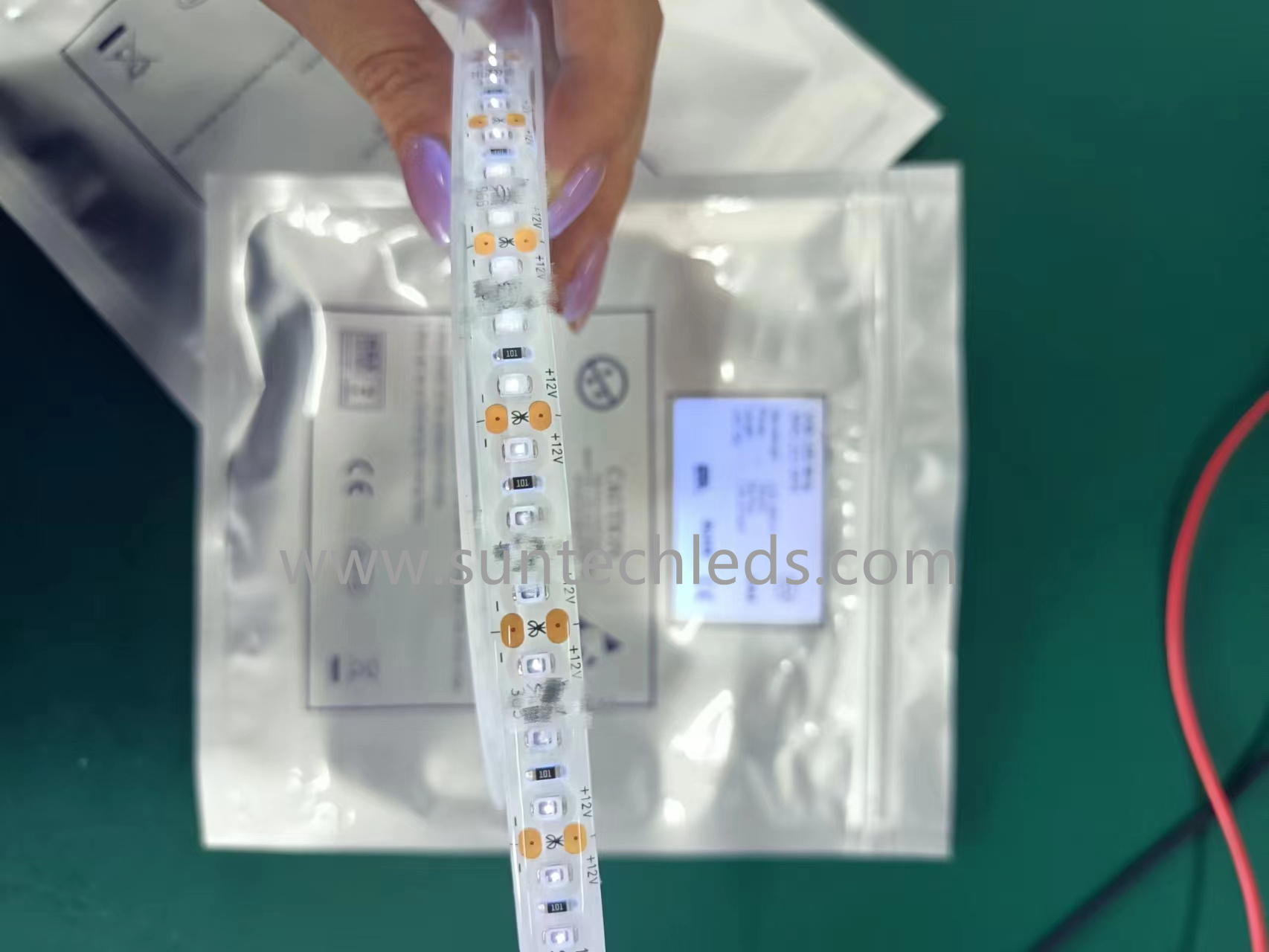 Custom Logo 200 Meters 365nm 395nm UVA LED Strip Shipped to US Many ...